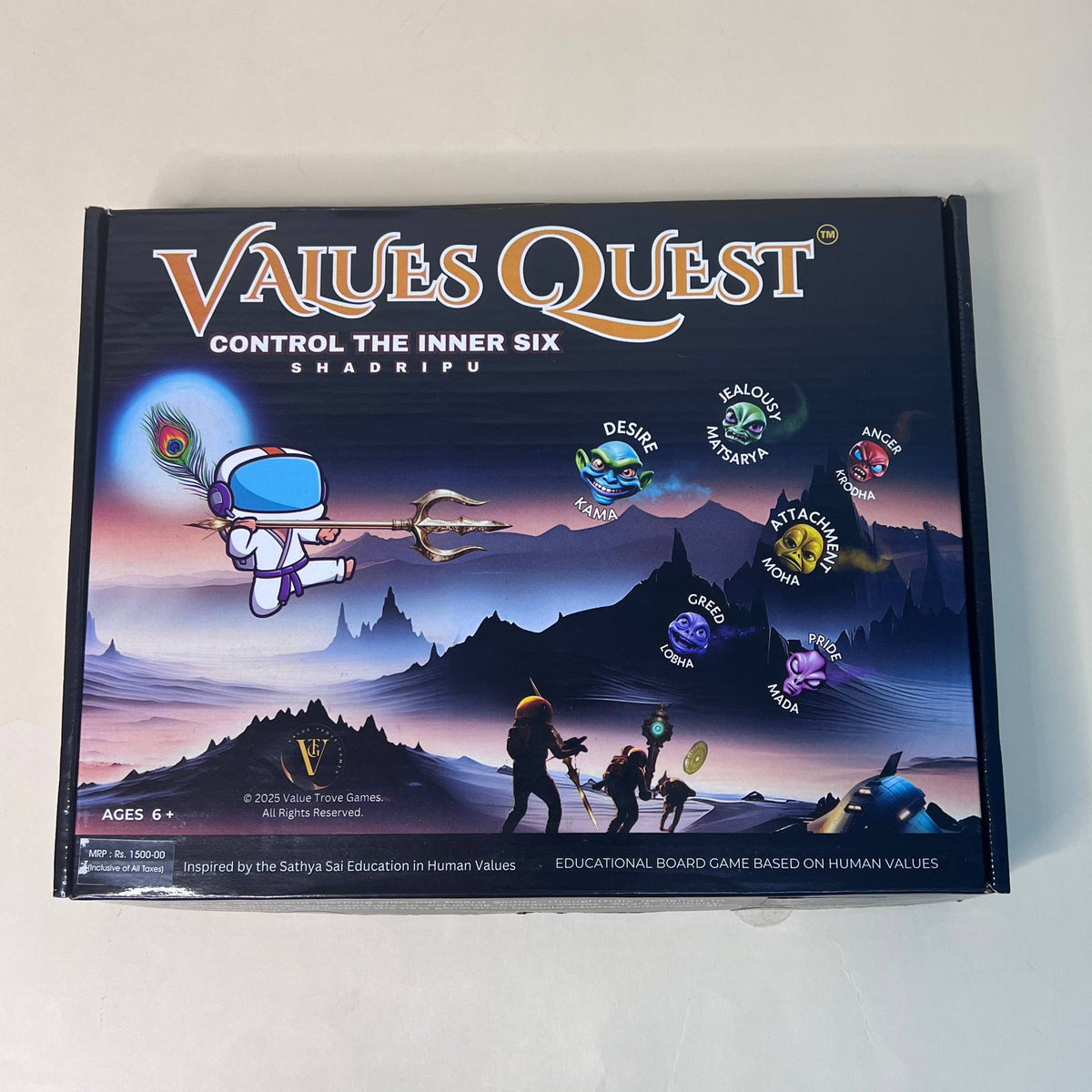 Values Quest Educational Board Game for Kids | Teach Human Values & Em ...
