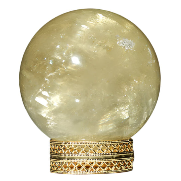 Calcite Sphere: Energy Amplifier – Love Rocks